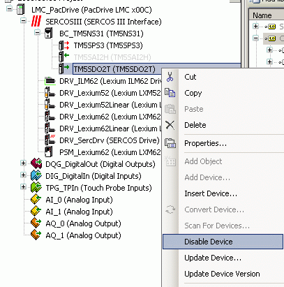 Enabling/Disabling TM5/TM7 Modules